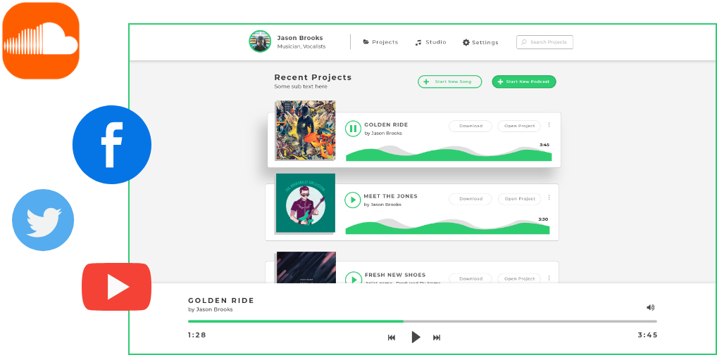 Fonic Studio - The best online recording studio made easy