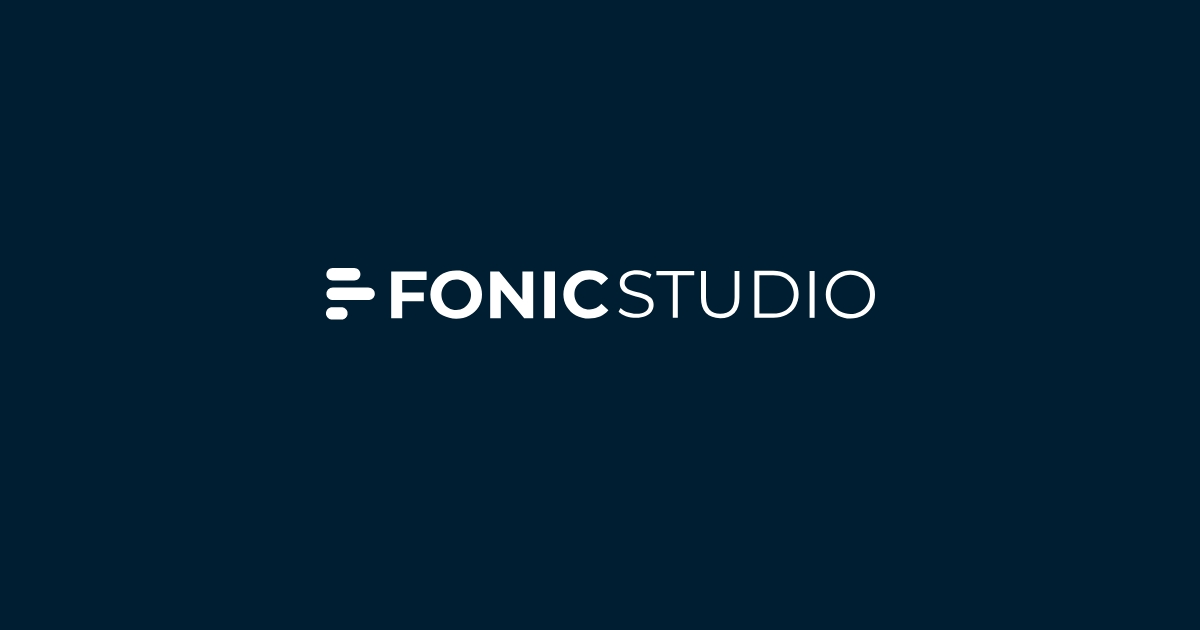 Fonic Studio - The best online recording studio made easy